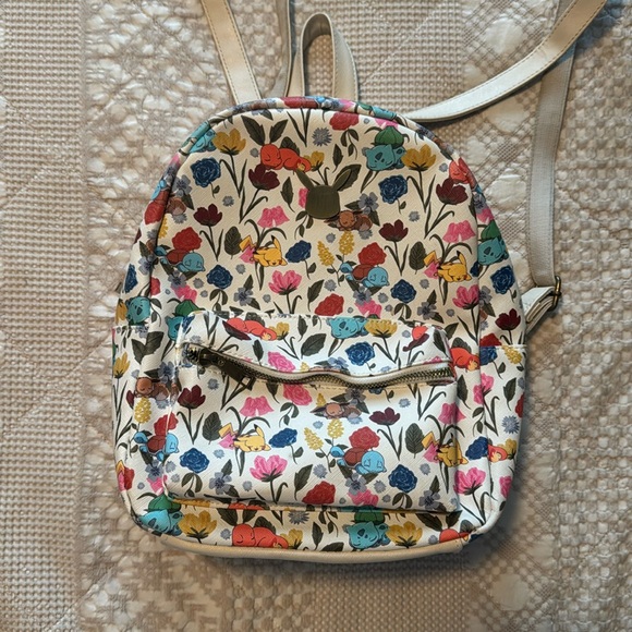 Bioworld | Bags | Bioworld Pokemon Floral Mini Backpack | Poshmark